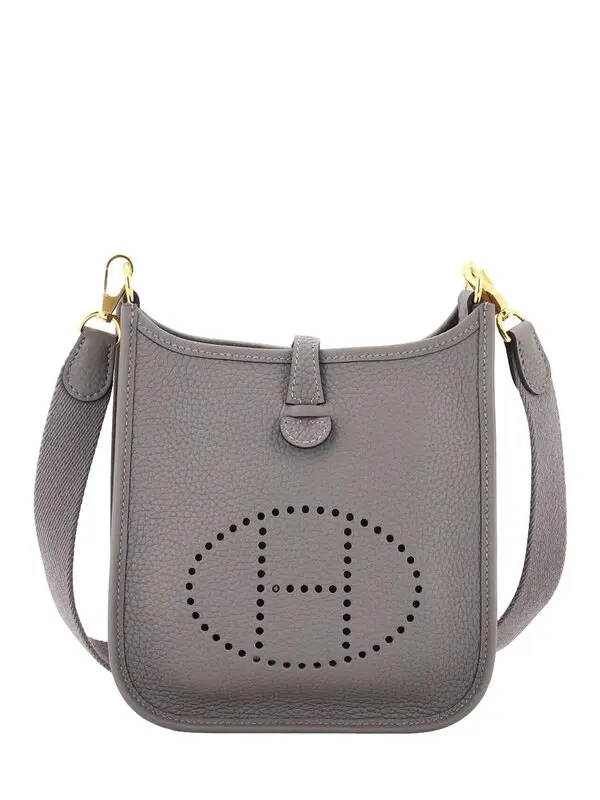 Hermès Evelyne Bag Gen Iii Clemence Tpm - Grey