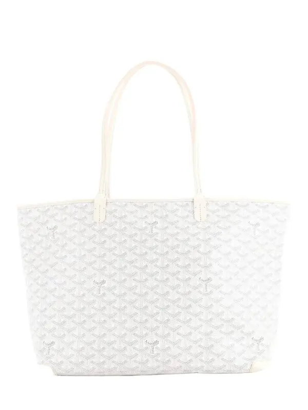 Goyard Artois Tote Coated Canvas Mm - White