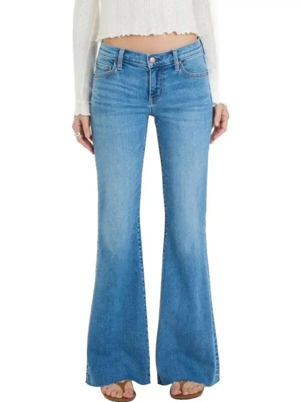 DAZE Low-rise Bootcut Jeans - First Crush