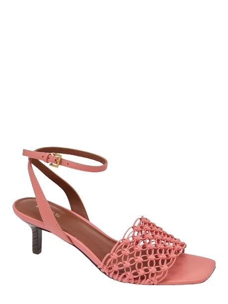 REISS Stephanie Ankle Strap Sandal - Pink
