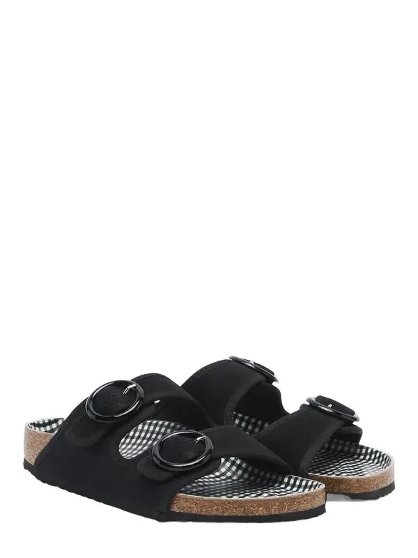 BIRKENSTOCK X Repetto Arizona Suede Sandals - Black