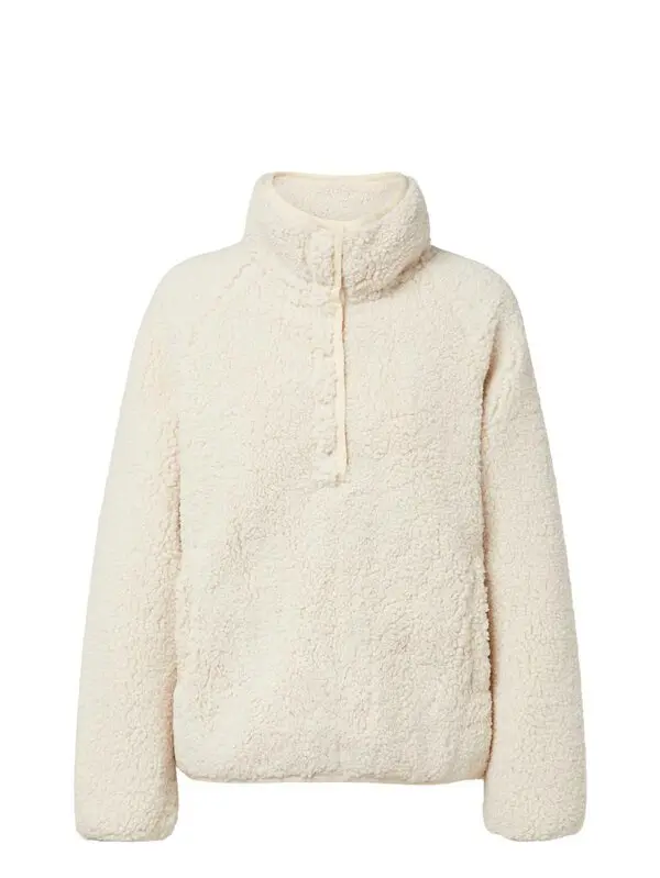 The Upside Teddy Sweatshirt - Beige