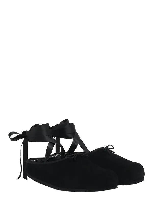 BIRKENSTOCK X Repetto Suede Mules - Black