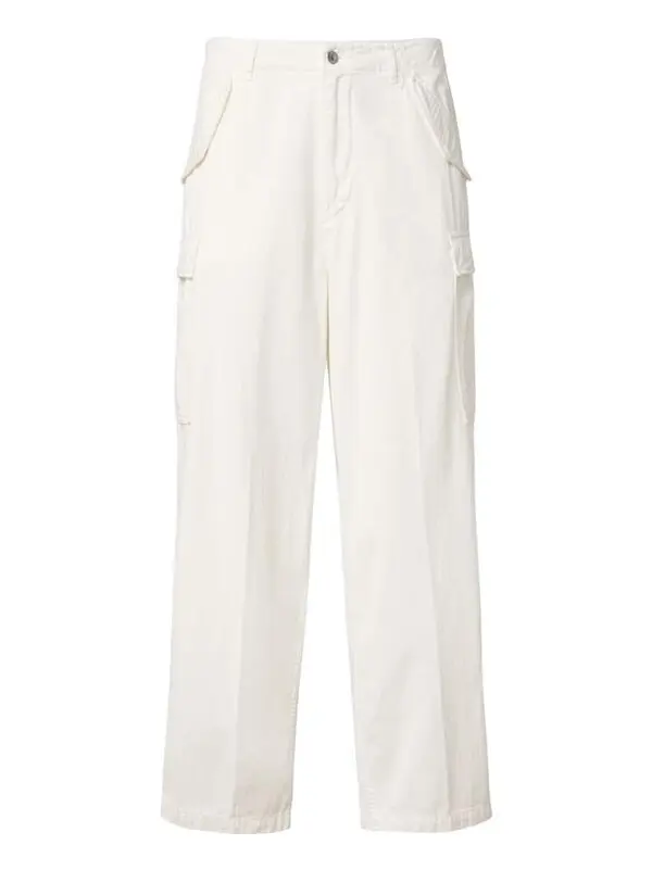 A.PRESSE Cargo Pants - White