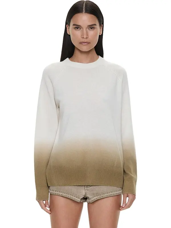 Christopher Esber Ombre Monument Cashmere Sweater - Chalk Shore