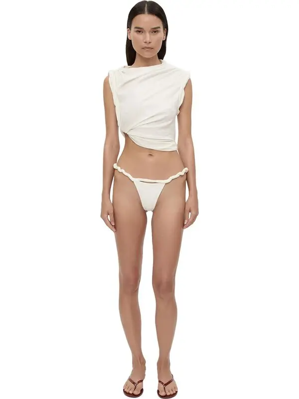 Christopher Esber Rolled Up Brief - White