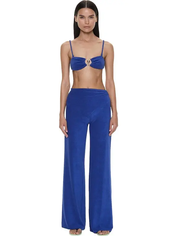 Christopher Esber Looped Back Orbit Pant - Indigo