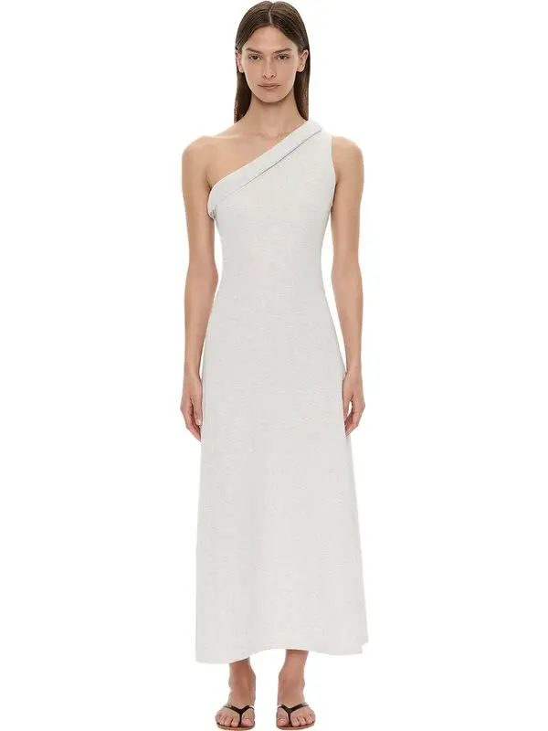 Christopher Esber Rolled Up Cutaway Tank Dress - Grey Marle