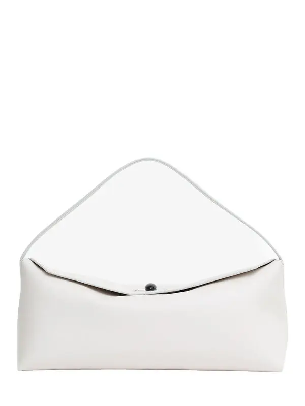 Christopher Esber Doba Quartz Turnlock Shoulder Bag - Bone