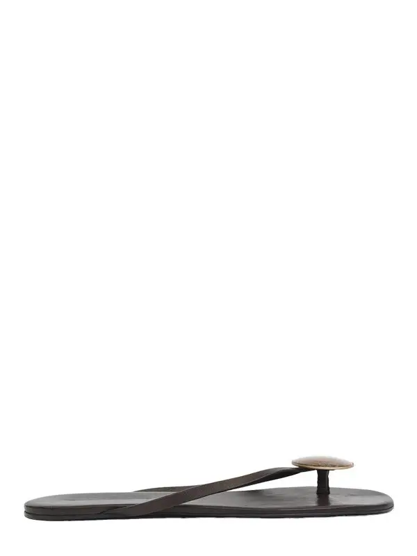 Christopher Esber Aura Quartz Flip Flop - Carob