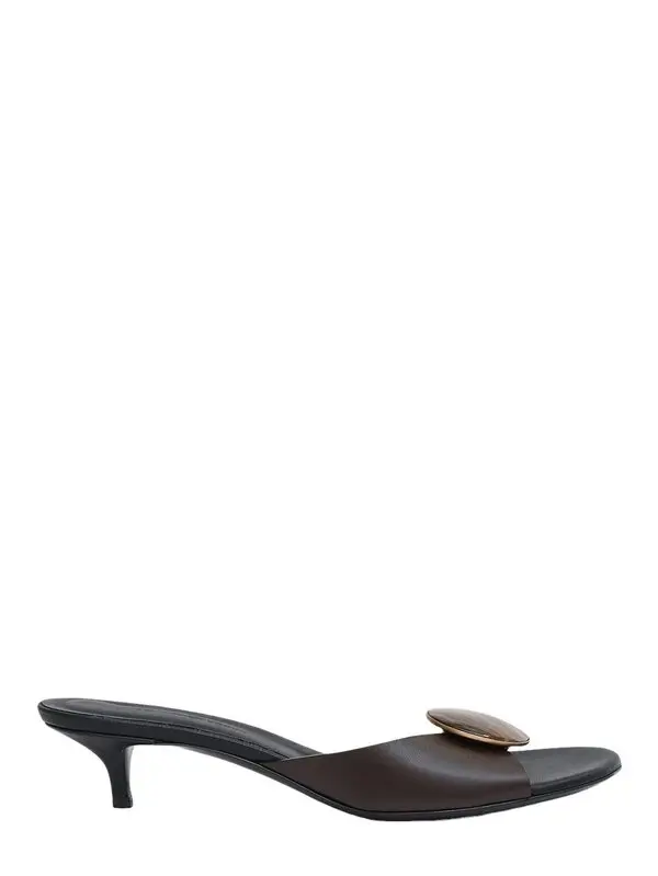 Christopher Esber Aura Quartz Kitten Mule - Carob