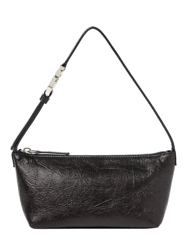 Fendi Small Vanity Pouch In Calfskin - Black