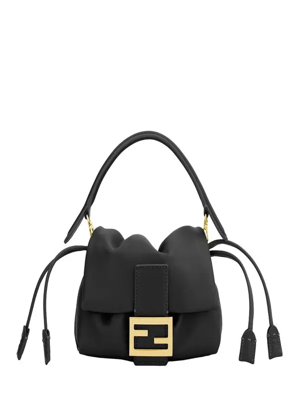 Fendi Baguette Soft Small Bag - Black