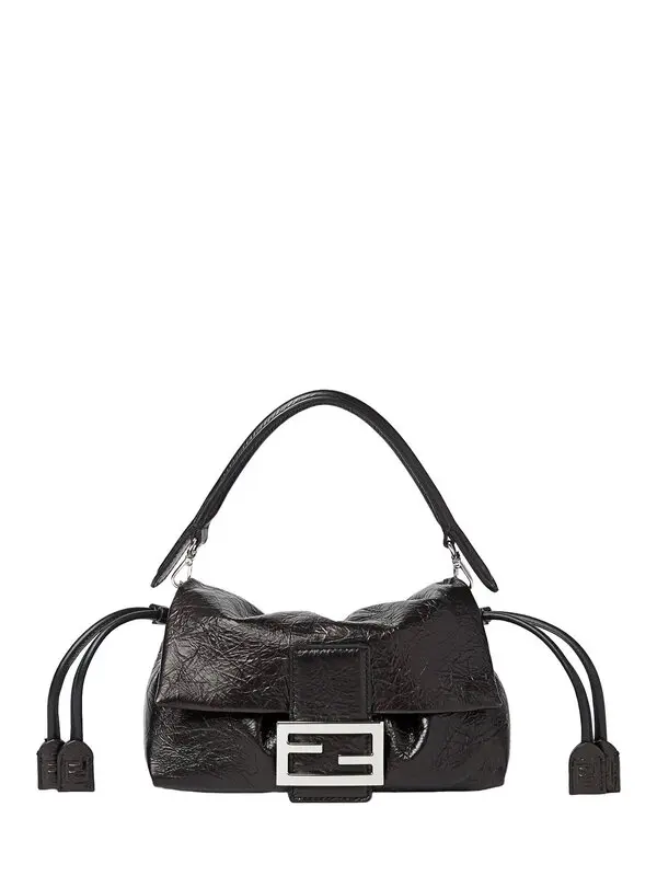 Fendi Baguette Soft Small Bag - Black