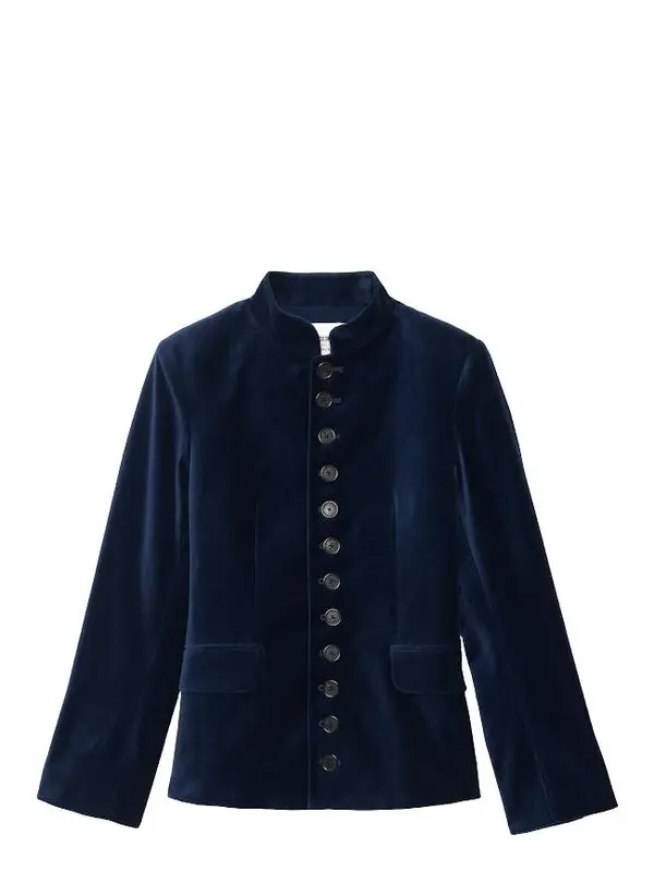 Zadig&Voltaire Vallo Velvet Jacket - Marine