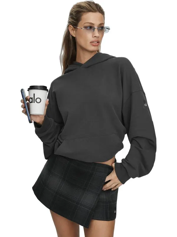 Alo Yoga Double Take Hoodie - Anthracite