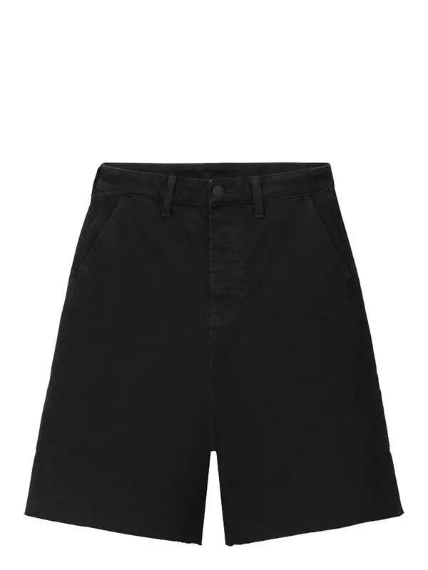 Fear Of God Raw Edge Hem Shorts - Black