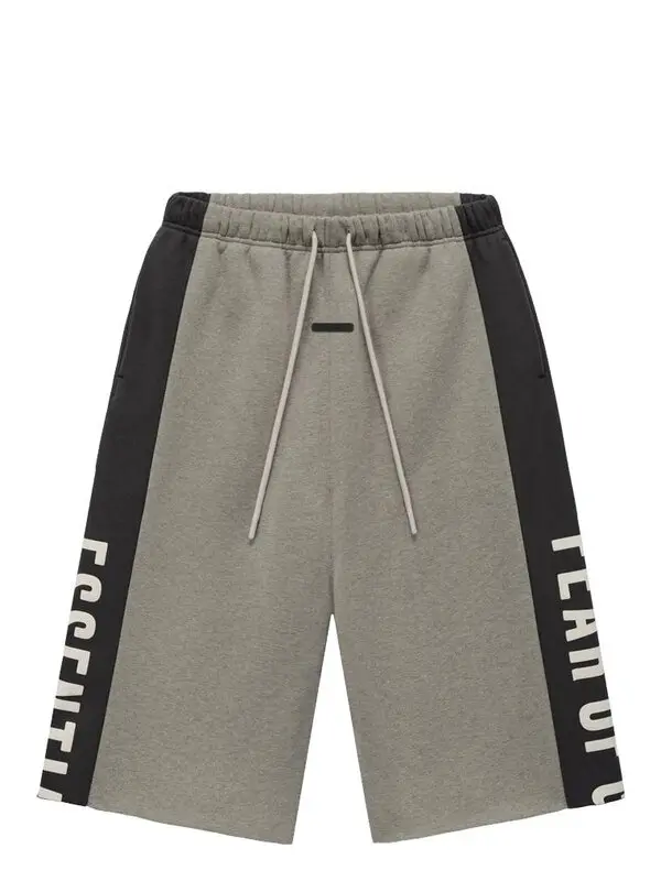 Fear Of God Paneled Raw Cut Off Sweat Shorts - Multi