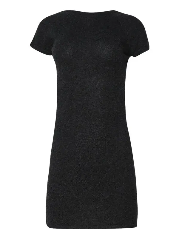 Christopher Esber Cashmere Mini Dress - Black