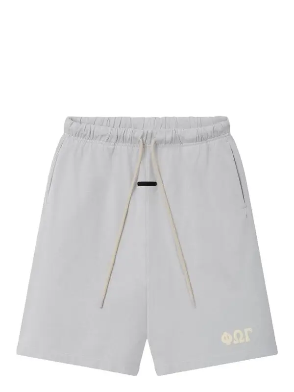 Fear Of God Washed Overcast 90s Relaxed Fit Shorts - Grey