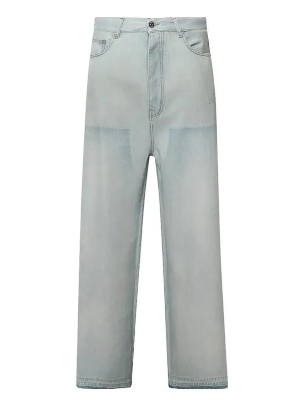 Amiri Faded Carpenter Jeans In Antique Indigo - Blue