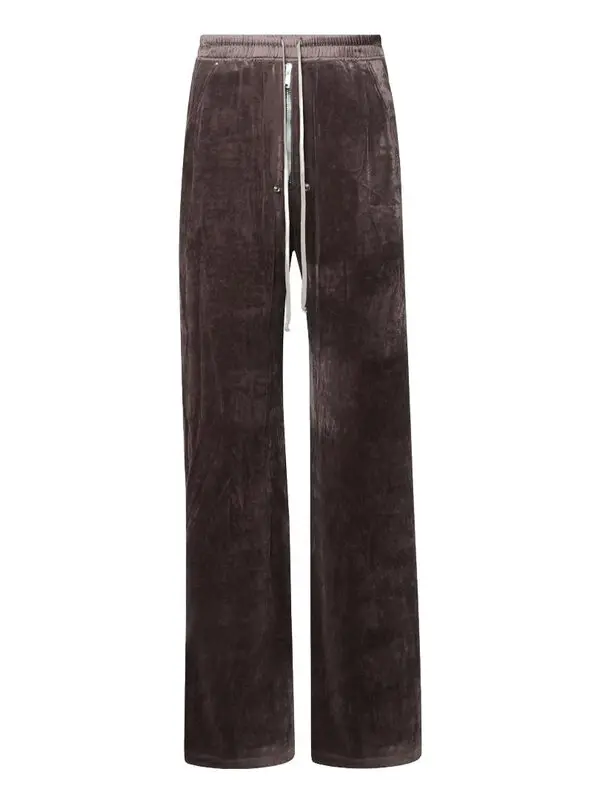 Rick Owens Wide Bela Pants Steel - Purple