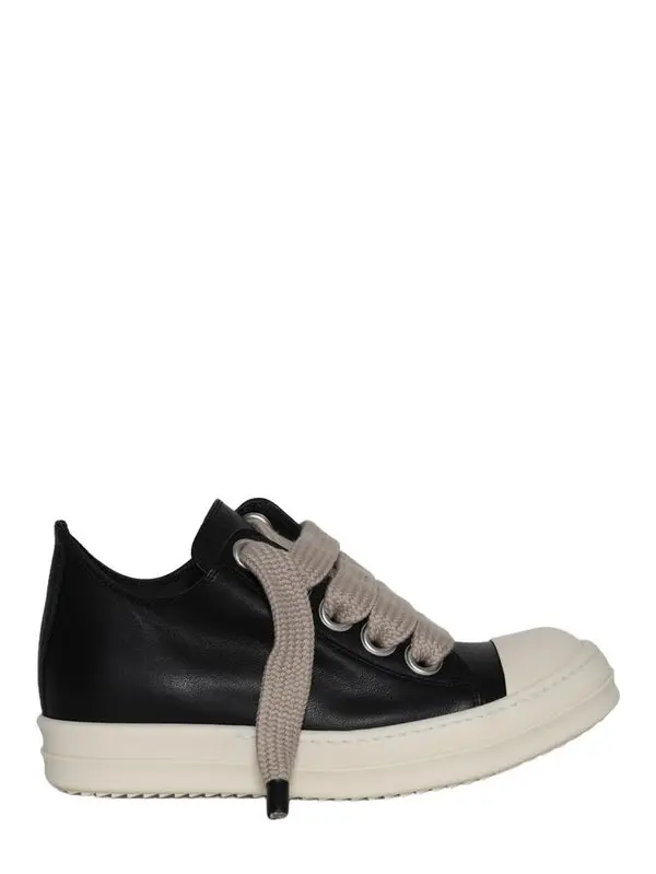 Rick Owens Tower Jumbolace Low Sneakers - Black