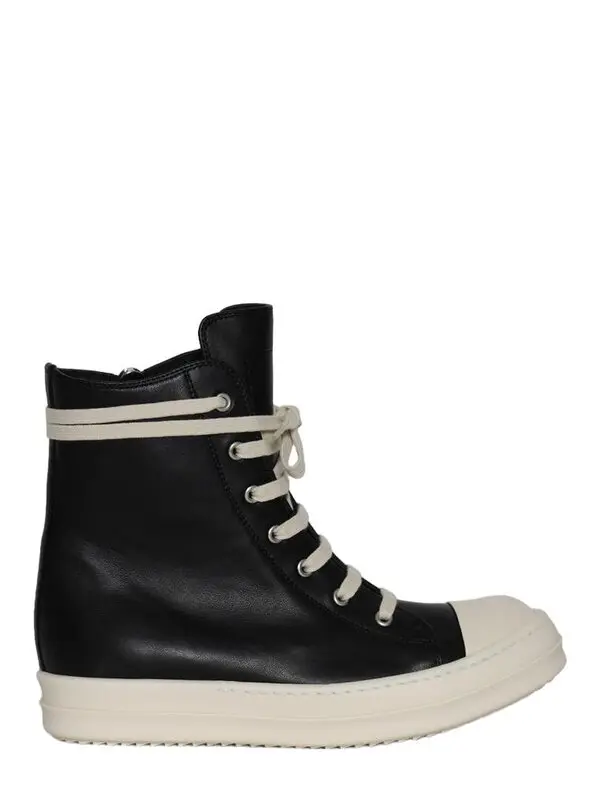 Rick Owens Tower High Sneakers - Black
