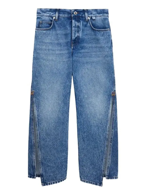Loewe Split Leg Jeans - Blue