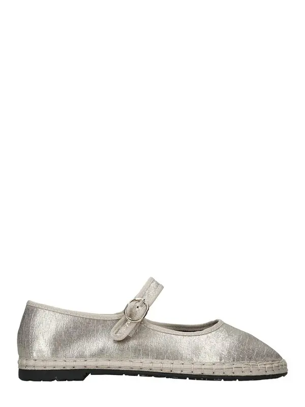 FLABELUS Flor Mary Jane Flats - Nude