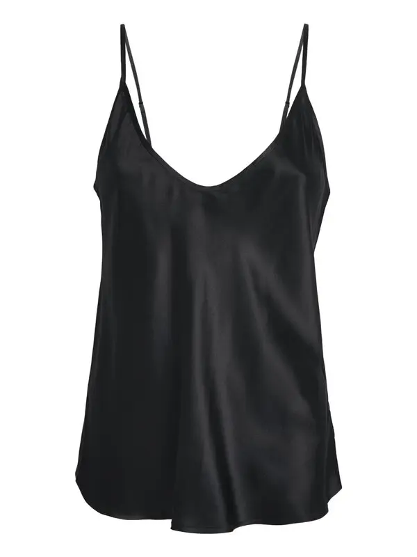 L'Agence Silk Lexi Camisole - Black