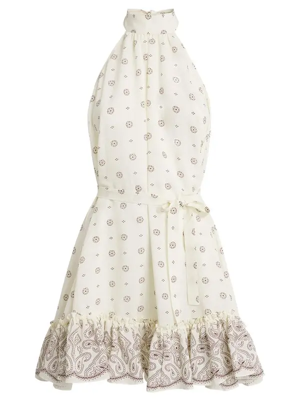 Devon Windsor Selma Mini Dress - Ivory