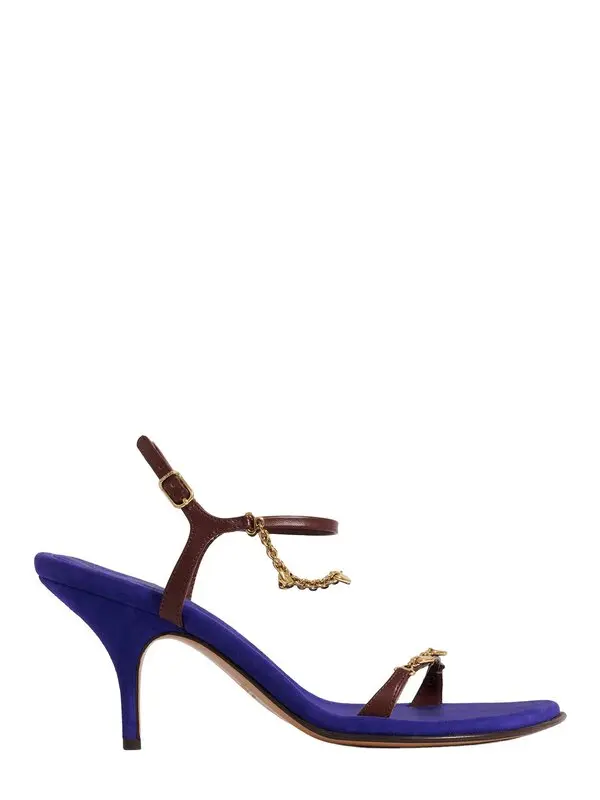 Chloé Zia Strappy Heeled Sandals - Olymp Blue