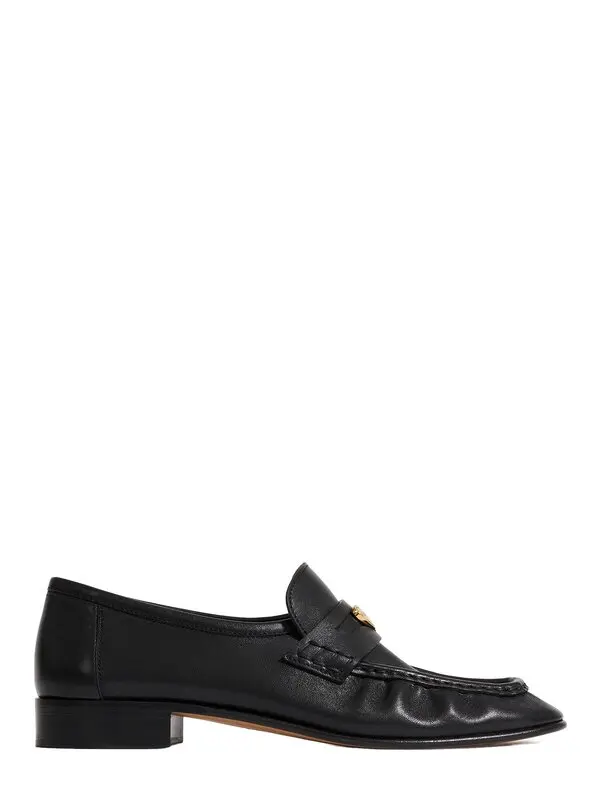 Chloé Letti Loafers In Lambskin - Black