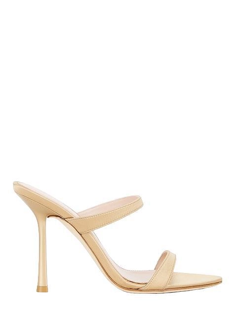 STUART WEITZMAN Lexington Slide 100 Sandal - Sandstone