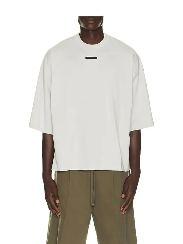 Fear Of God Merch Tee In Grey - Overcast