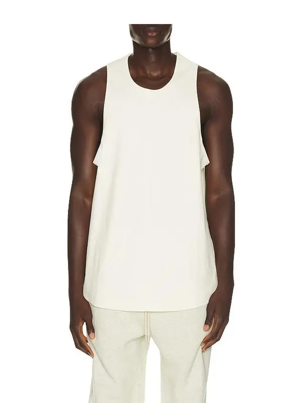 Fear Of God Ribbed Essential Tank - Ivory