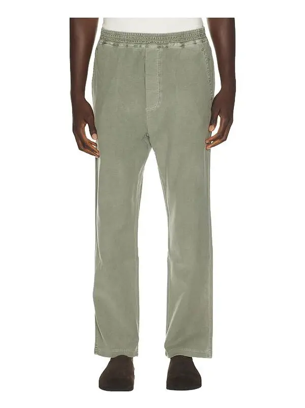 Citizens Of Humanity Pull On Relaxed Fit Twill Pants - Fatigue