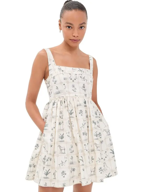 Agua Bendita Barbara Arena Dress - Multicolor