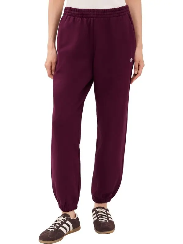 Adidas Essential Fleece Joggers - Maroon