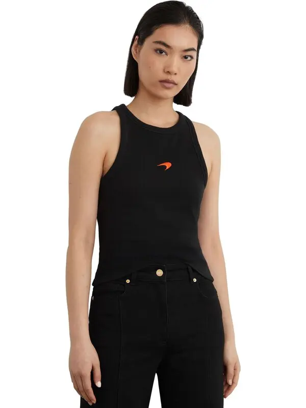 REISS Racing Speedmark Waffle Vest - Black
