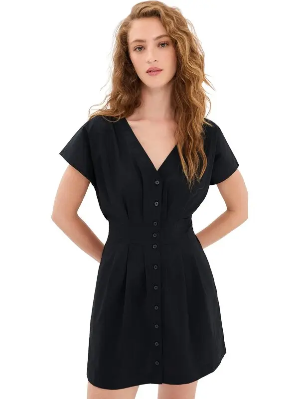 Z Supply Sanna Mini Dress - Black