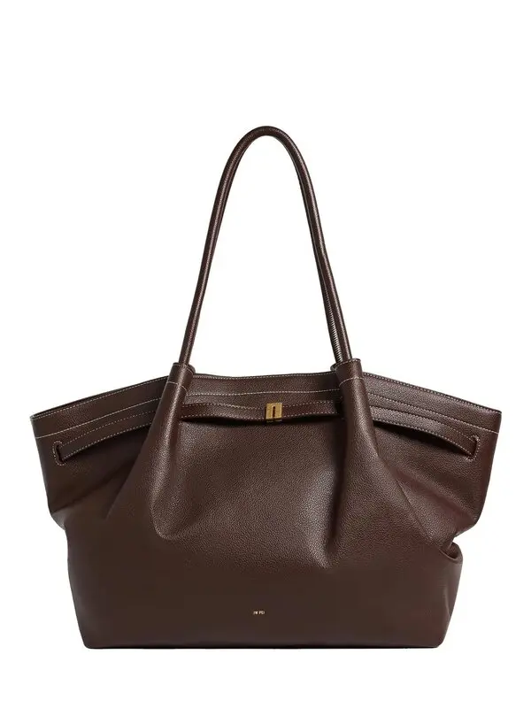 Jw Pei Hana Large Tote Bag - Dark Brown