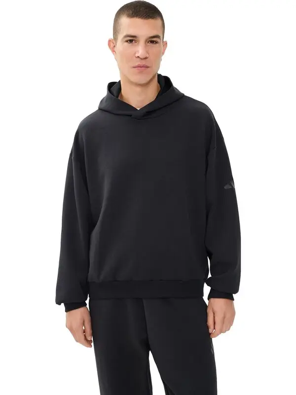 Adidas Soft Lux Hoodie - Black
