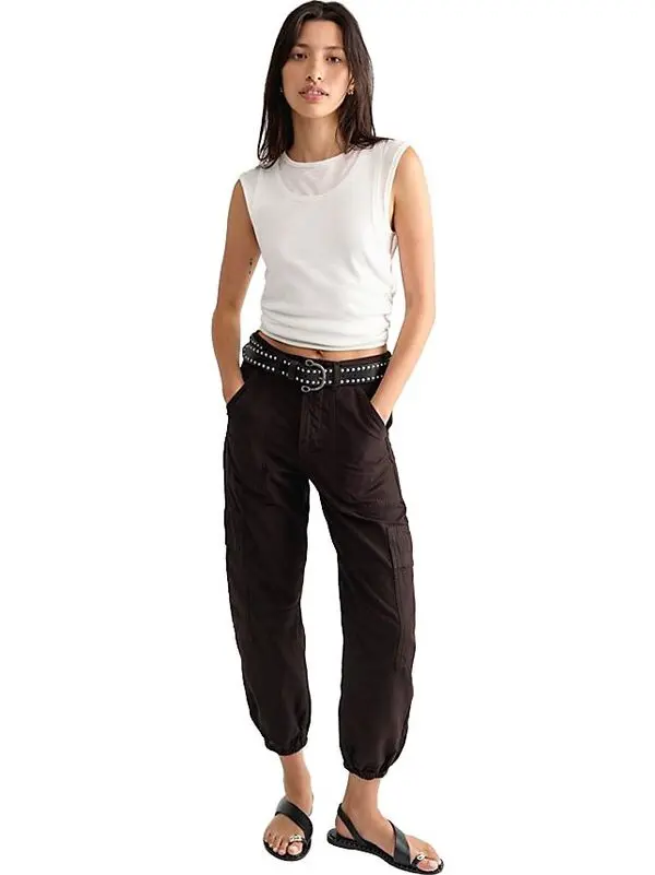Citizens Of Humanity Ciela Bubble Twill Cargo Pants - Espresso