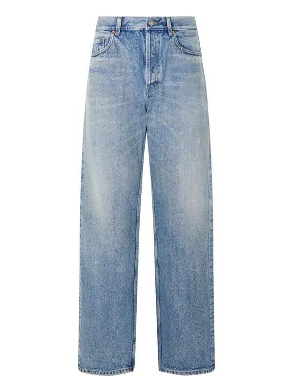 Saint Laurent Wide-leg Jeans - Blue