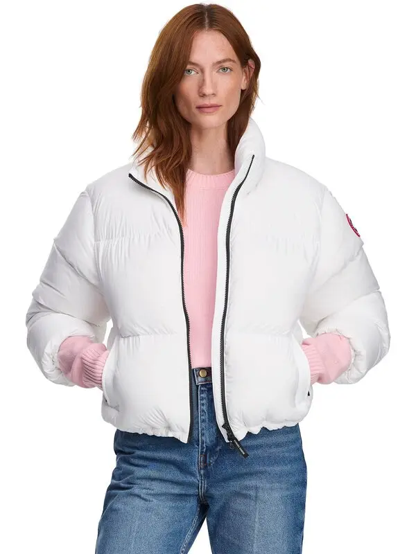 Canada Goose Fallon Puffer Jacket - Optic White