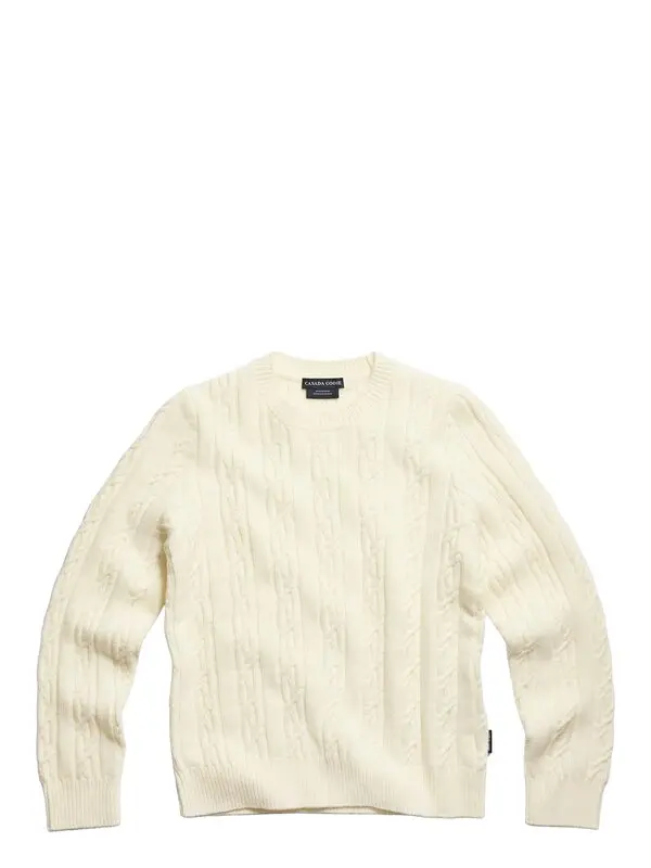 Canada Goose Habel Knit Crew - Bone