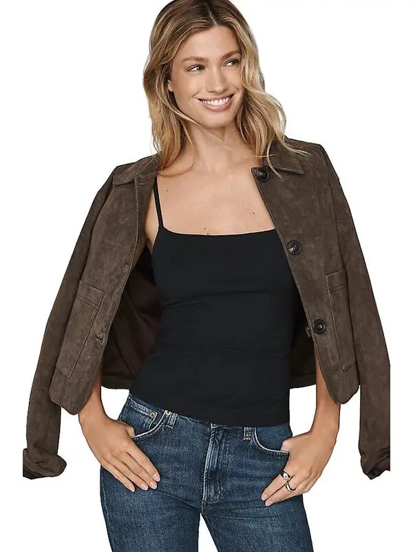 Maeve Classic Cami - Black