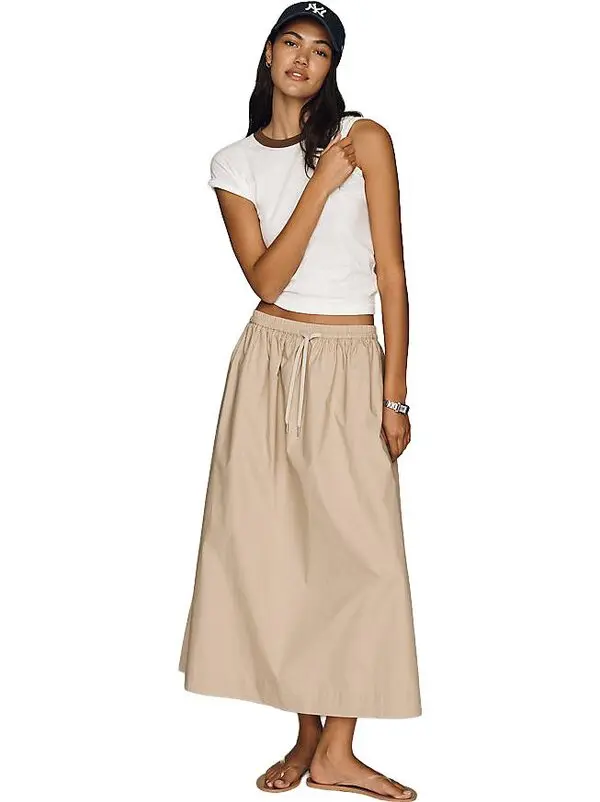 Varley Cambria Midi Skirt - Nomad